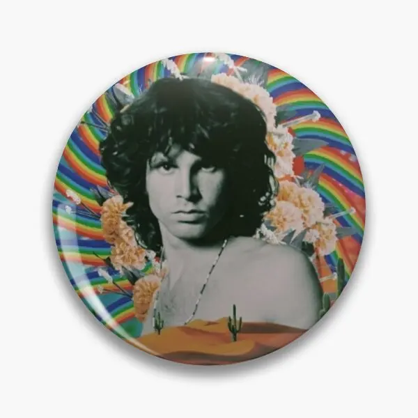 Psychedelic-Jim-Morrison-Customizable-Soft-Button-Pin-Collar-Brooch-Hat ...