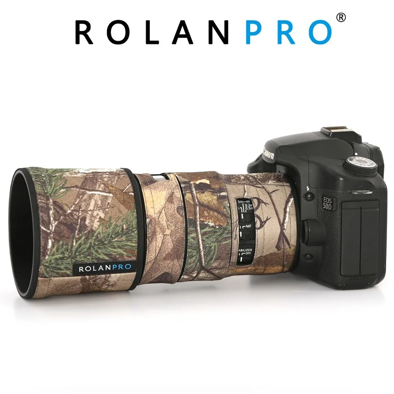 ROLANPRO-Lens-Cover-for-Canon-EF-100mm-f2-8L-IS-USM-Camouflage-Rain ...
