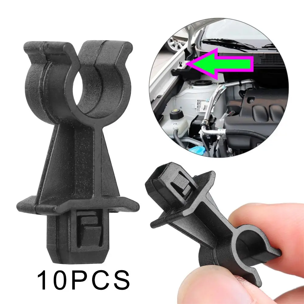 10PCS Black Retainer For Nissan Qashqai Dualis J10 Navara D40 ...