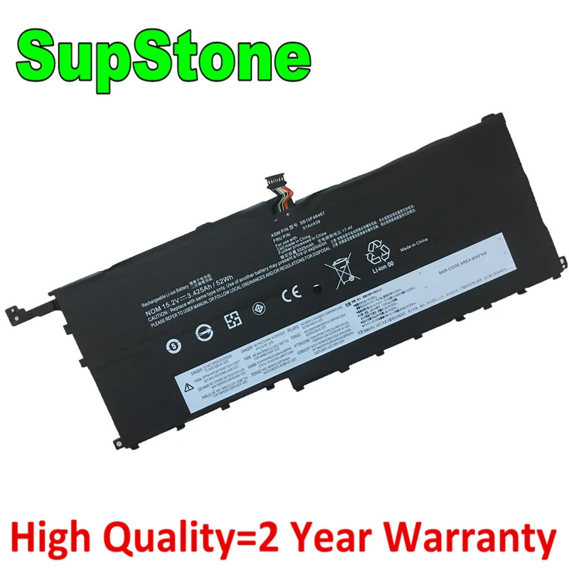 Supstone 00hw028 Laptop Battery For Lenovo Thinkpad X1 Carbon 4th Gen ...