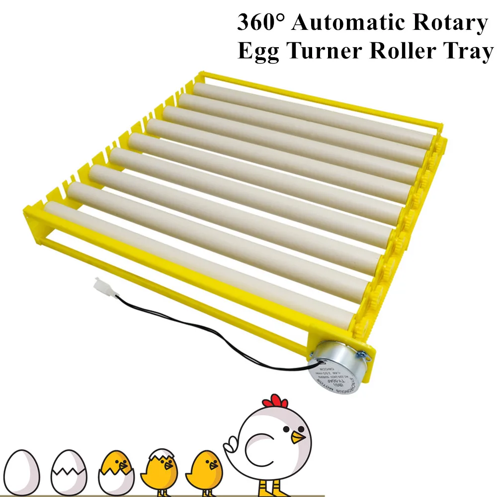 Automatic-Roller-Egg-Tray-360-Rotary-Egg-Turner-220V-Eggs-Incubator ...