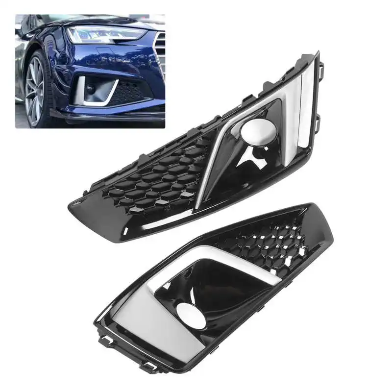 2pcs-Front-Bumper-Fog-Light-Grill-Car-8WD807682J-8WD807681J-Fit-for-A4L ...