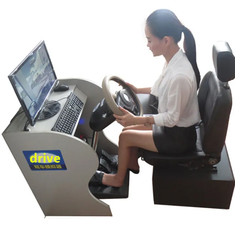 Driving School Drive Learning Simulator Game Steering Wheel European ...