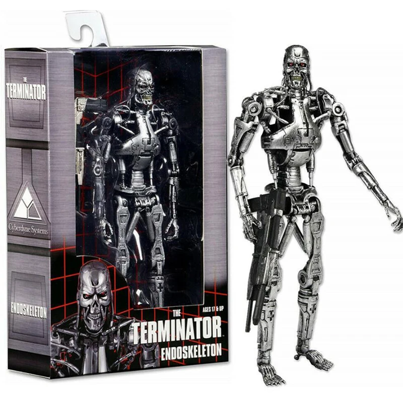 NECA Terminator Endoskeleton PVC figurka Model kolekcjonerski zabawka 7 ...