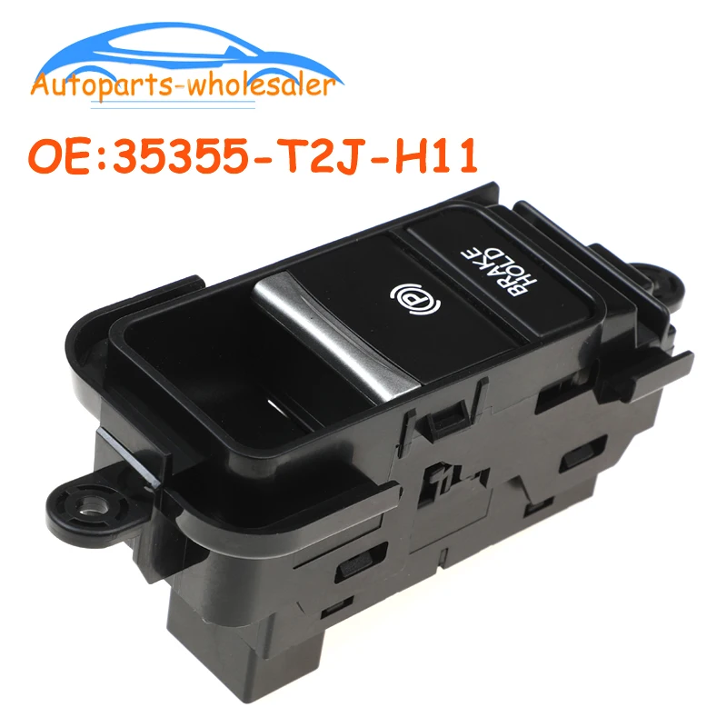 Botón de freno de mano electrónico para coche, interruptor de freno de estacionamiento para ...