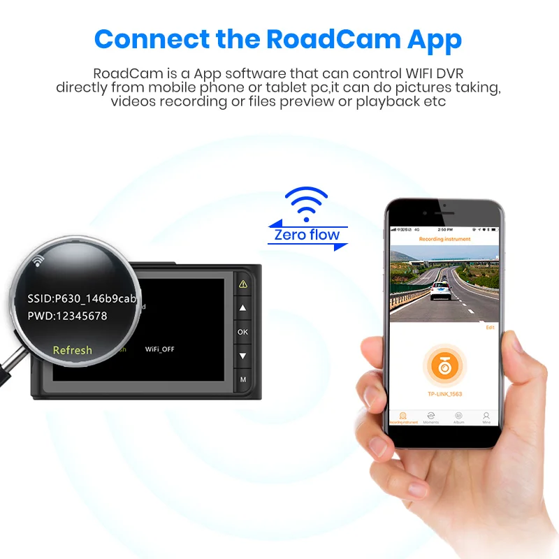 AWESAFE Q8 4K 2160P WIFI GPS Car Camera DVR Dash cam Video Drive ...