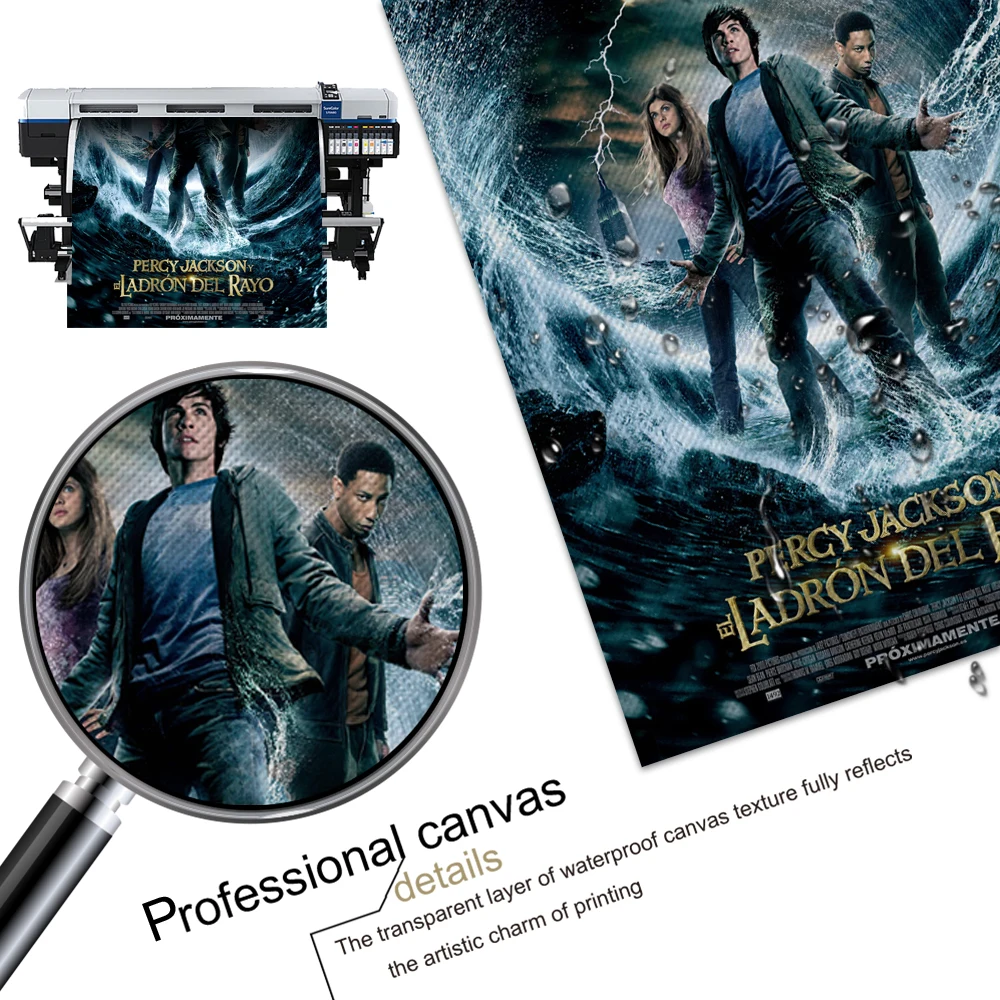 Percy Jackson Lightning Thief Movie Poster