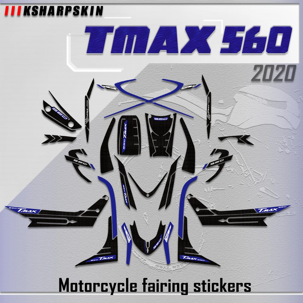 Motorcycle-For-Yamaha-TMAX-560-tmax560-3D-Gel-Front-Rear-Fairing ...