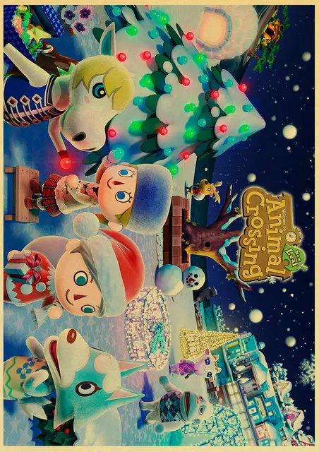 Animal Crossing New Leaf Winter Wallpaper