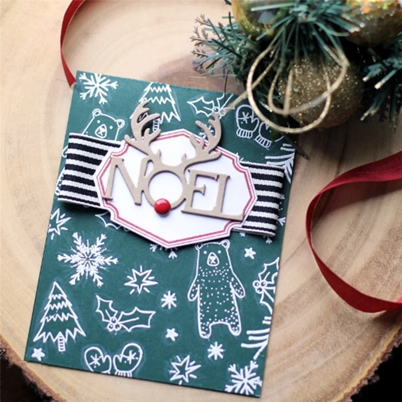 Crazyclown-Noel-Letters-Christmas-Metal-Cutting-Dies-Stencils-Die-Cut ...