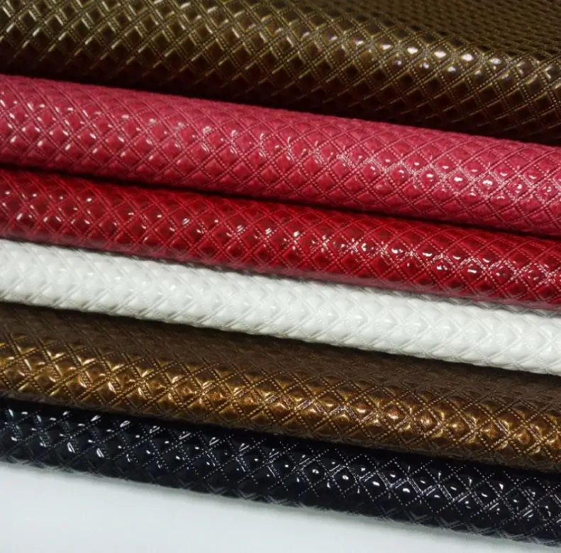 Self-adhesive-50cm-137cm-Diamond-pattern-leather-fabric-DIY-Handmade ...