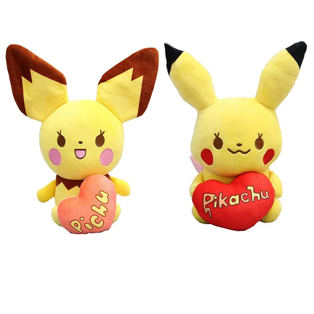 10/Lot 2 Styles Lovely Pika Pichu 20-23CM For Kids Soft Cartoon Best ...