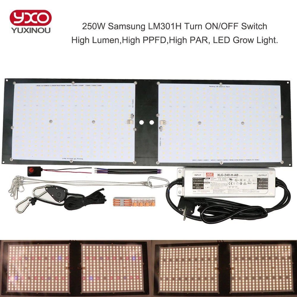 Dimmable Led Grow Light Uv Ir Tech Led Board Samsung Lm301h V2 120w ...