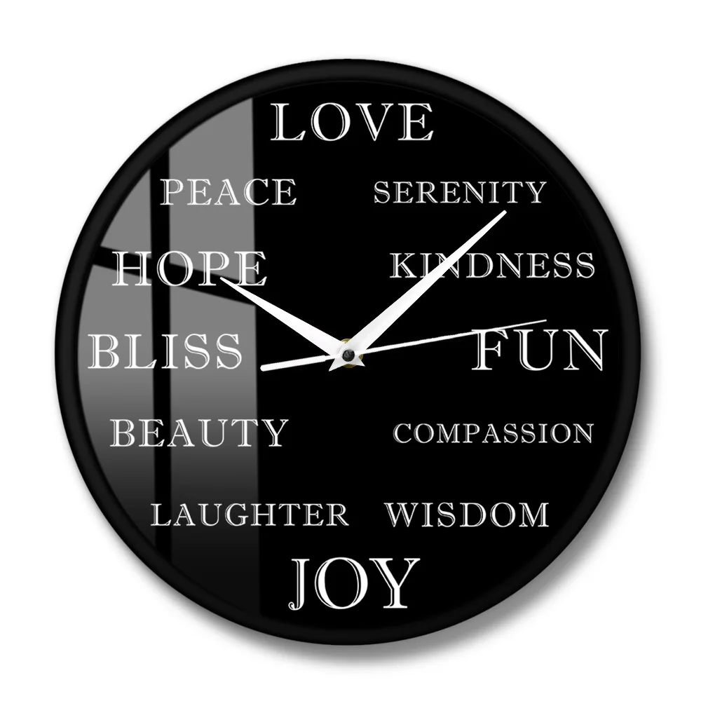 Clocks trending trendy motivational wall art clock. Motivation Wall ...