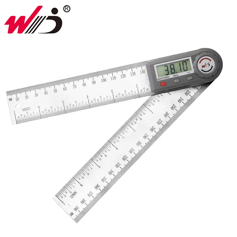 Règle dangle Numérique avec LCD Affichage Angle Finder Protractor Jauge ...