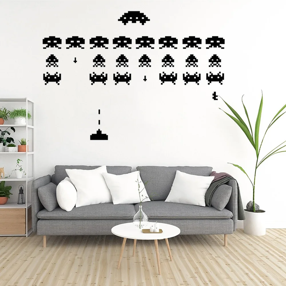 Space Invaders Wall Decals