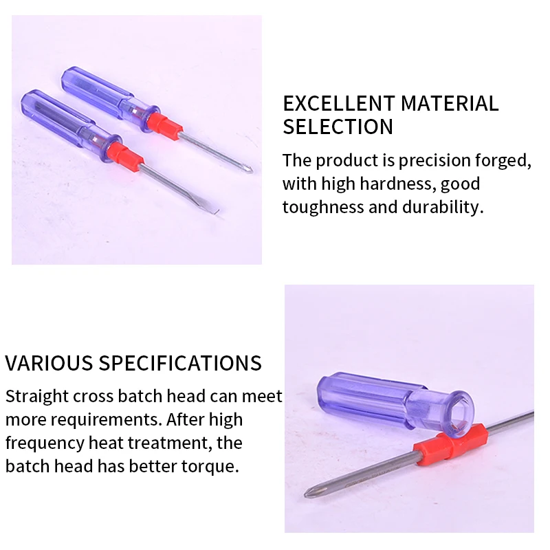 Household Dual-purpose Screwdriver Telescopic Cross Slotted Head ...