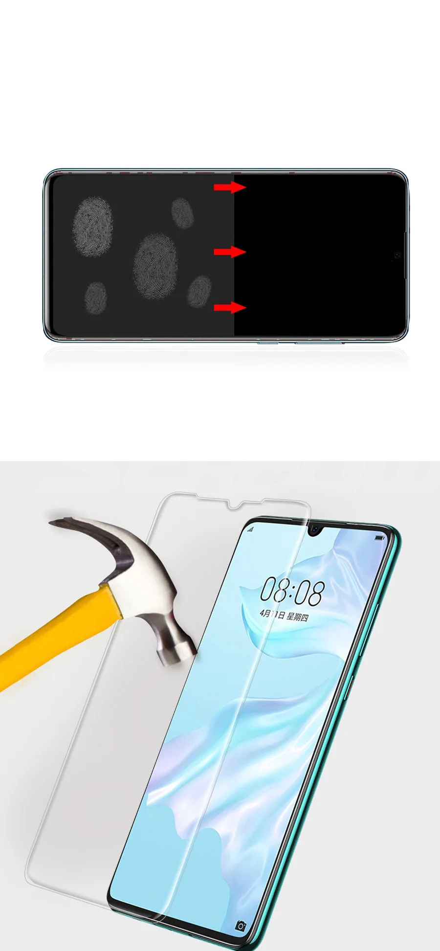 0,22 мм закаленное стекло на huawei P30 P20 Lite P20 Pro P10 Lite Plus P Защита экрана смартфона ...