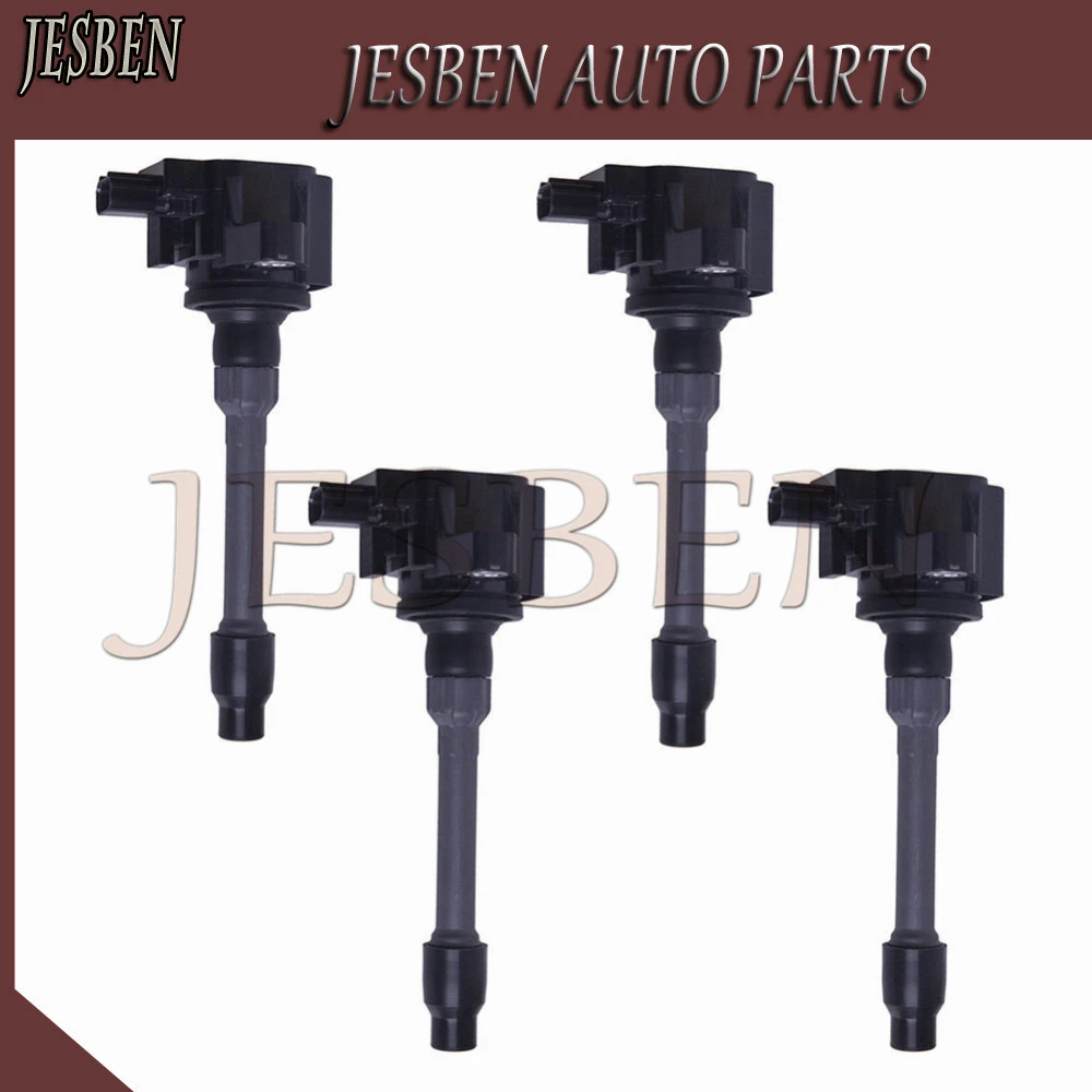 30520-5r0-003 New 4pcs Ignition Coil Fit For Honda Hr-v Jazz Vezel Fit ...