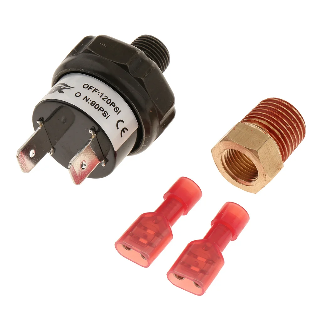 90-120 PSI 12V Air Pressure Switch For Car Trumpet Train Horn ...