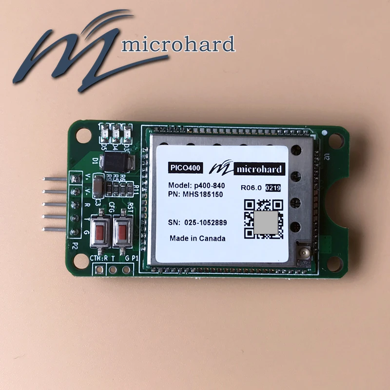 Microhard-P400-840-Wireless-Module-1W-Frequency-Hopping-2W-Fixed ...