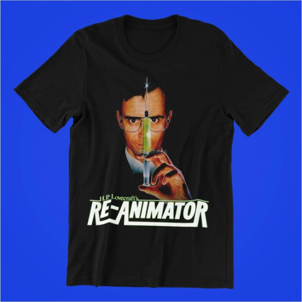 H P Lovecraft Movies | Lovecraft Shirt Men | Reanimator Shirt | Camisa ...