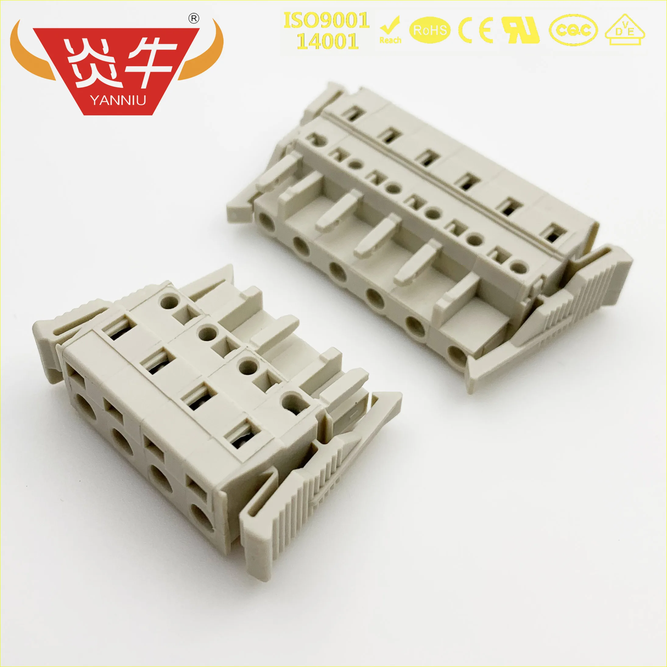 50Pcs-KFM500CG-8EDGKGB-400V-16A-2P-12P-SPRING-TERMINAL-BLOCKS-5-0mm ...