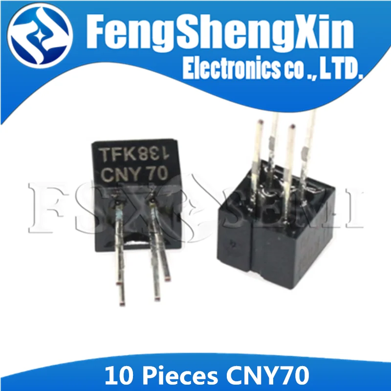 10pcs/lot New Cny70 Dip-4 Reflective Optical Sensor With Transistor ...
