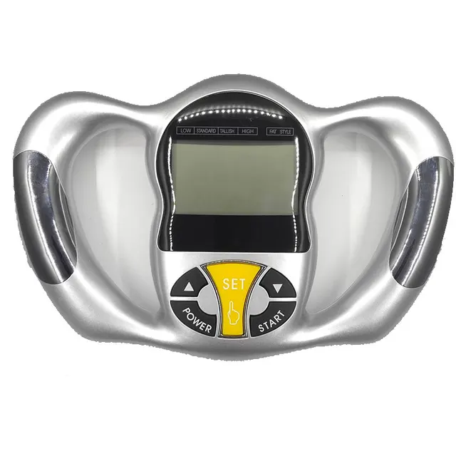 Hand-held BMI analysis electronic fat meter, health monitor, body fat ...