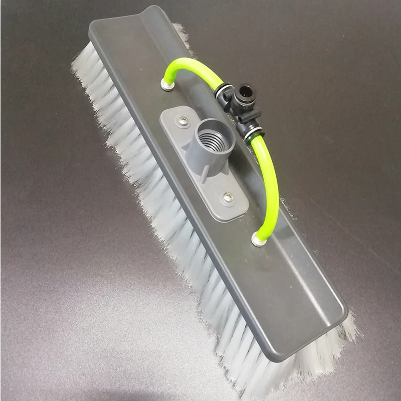 12 Inch Soalr Panel Cleaning Brush Water Fed Brush with Pencil Jet and ...