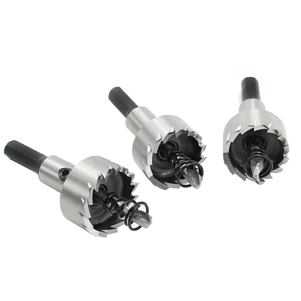 12-100mm HSS Hole Saw Tooth Kits Steel Drill Bits Hole Metal Cutter ...