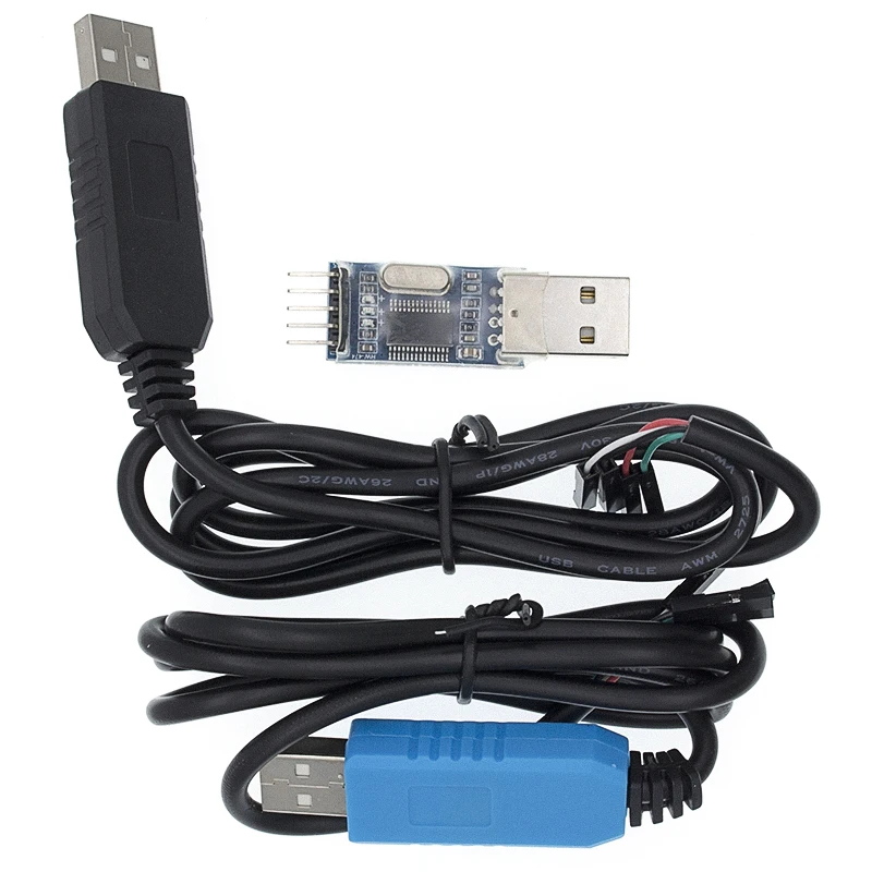 PL2303 PL2303HX/PL2303TA USB To RS232 TTL 컨버터 어댑터 모듈, 방진 커버 포함, arduino 다운로드 케이블용 PL2303HX|usb ...