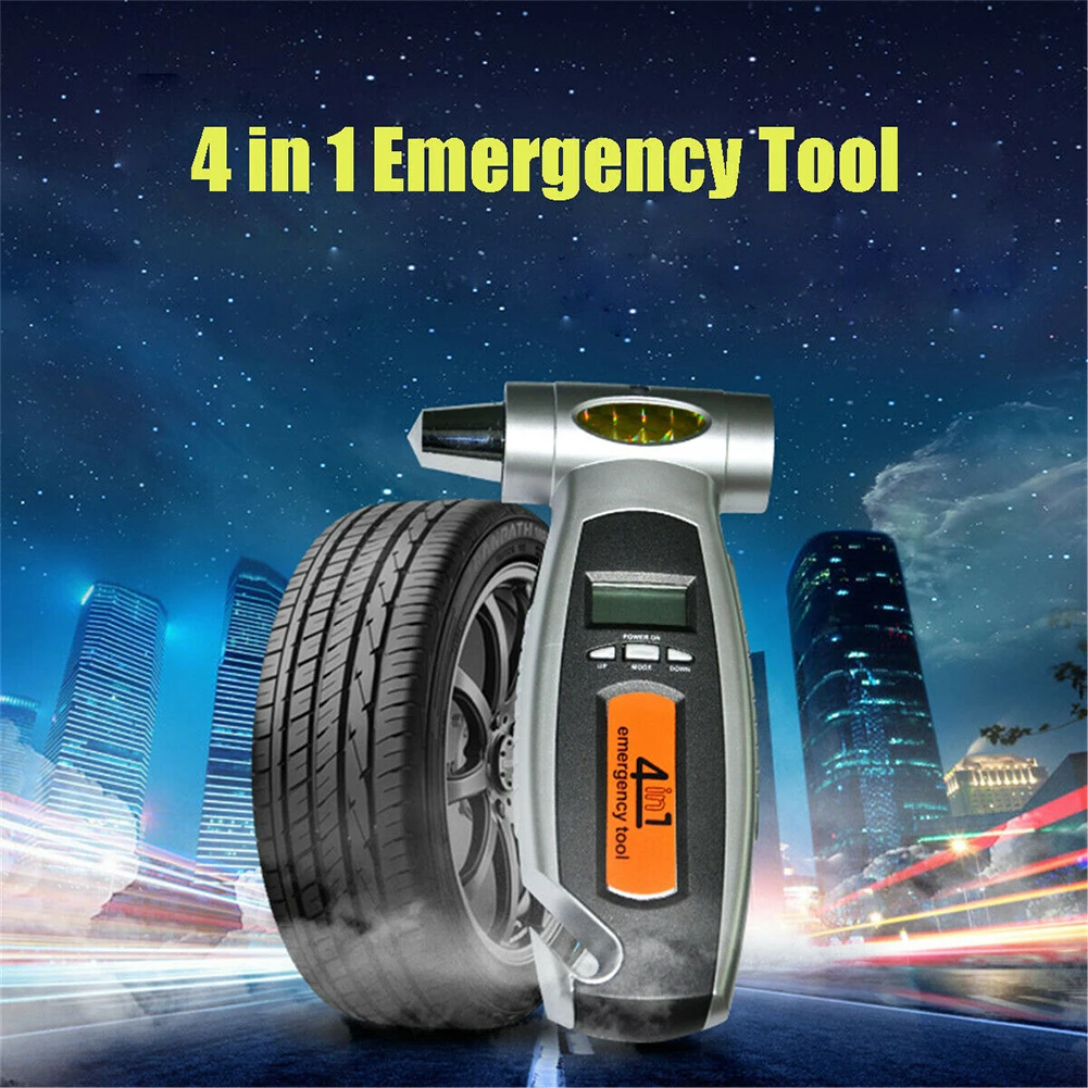 4 In 1 Portable Safety Accurate Digital Meter Emergency Tool Flashlight ...