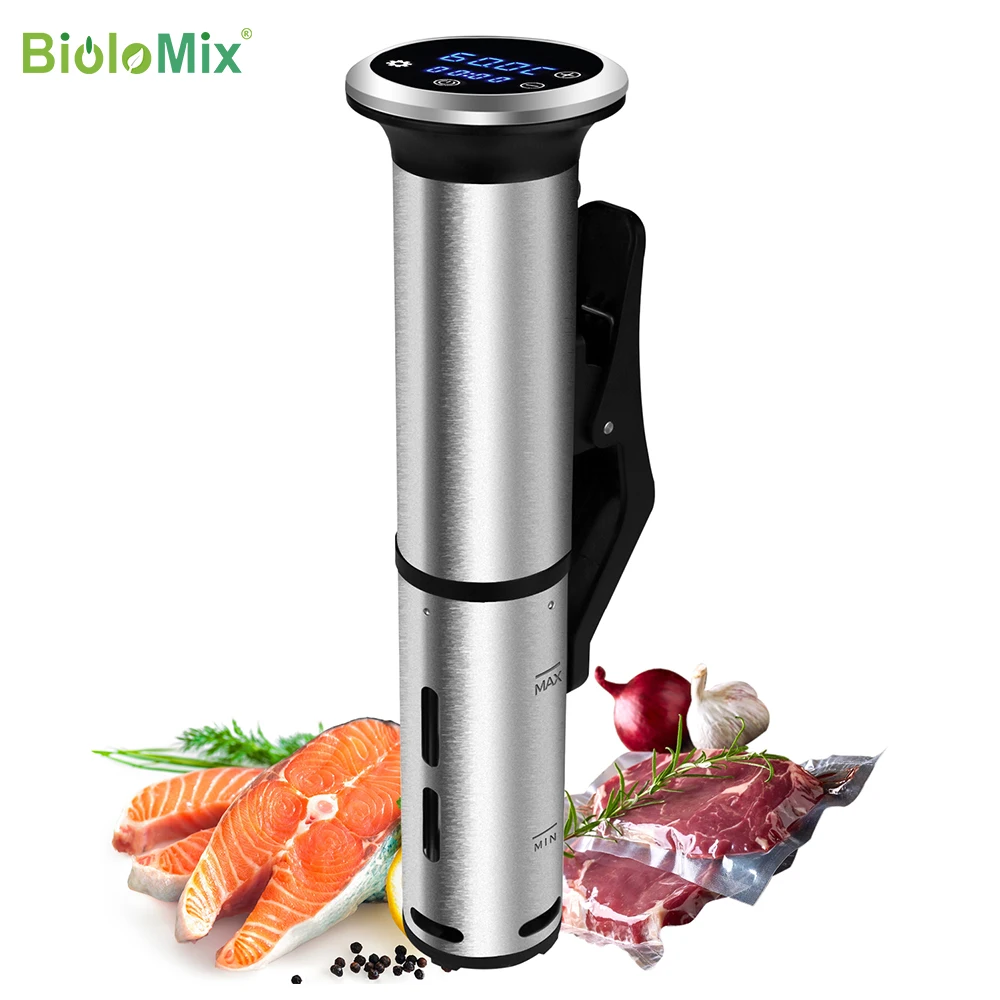 Review Biolomix 2nd Generation Stainless Steel Sous Vide Cooker IPX7 ...