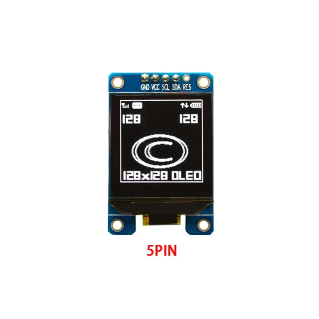 1.12 Inch OLED Module Resolution 128*128P OLED Display Module SH1107 ...