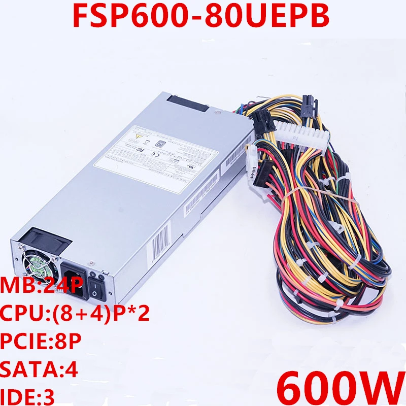 Original PSU For FSP 80plus Platinum 1U 600W Power Supply FSP600-80UEPB ...
