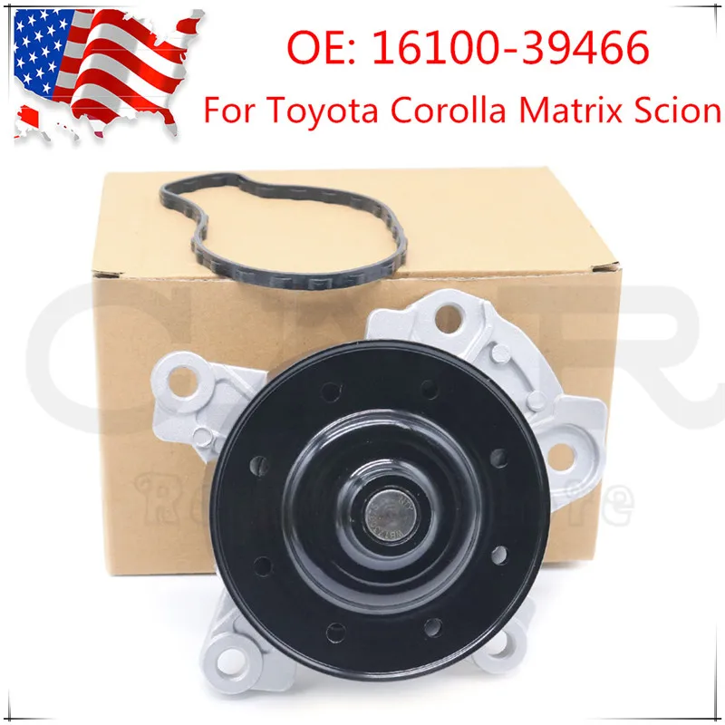 16100-39466 Oem New Engine Water Pump For Toyota Corolla Matrix Scion ...
