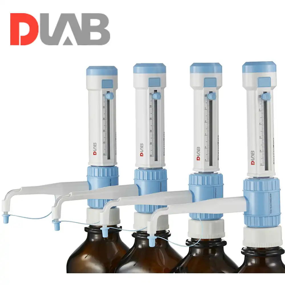Digital Bottle Top Dispenser DLab dFlow Without Brown Reagent Bottle ...
