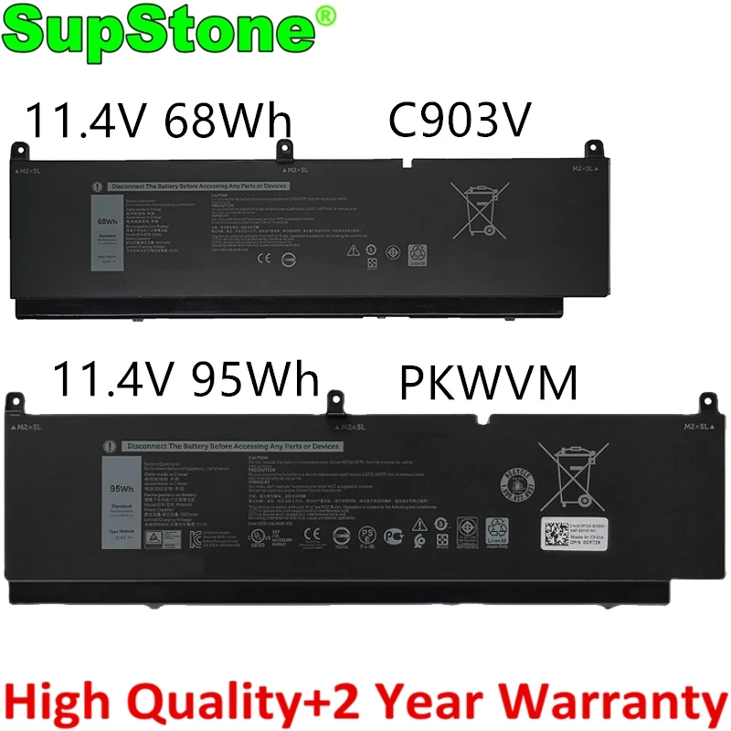 SupStone yeni PKWVM CR72X 17C06 Dell vr C903V 68ND3 J0VNR Dell hassas ...