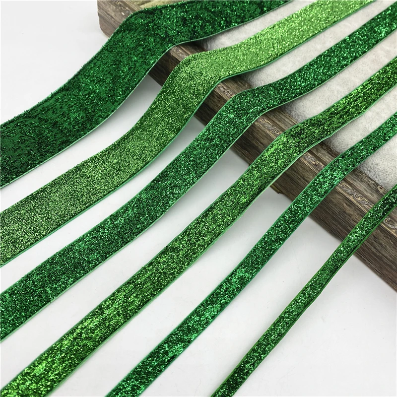 Christmas Decorations Christmas Green | Green Glitter Christmas ...