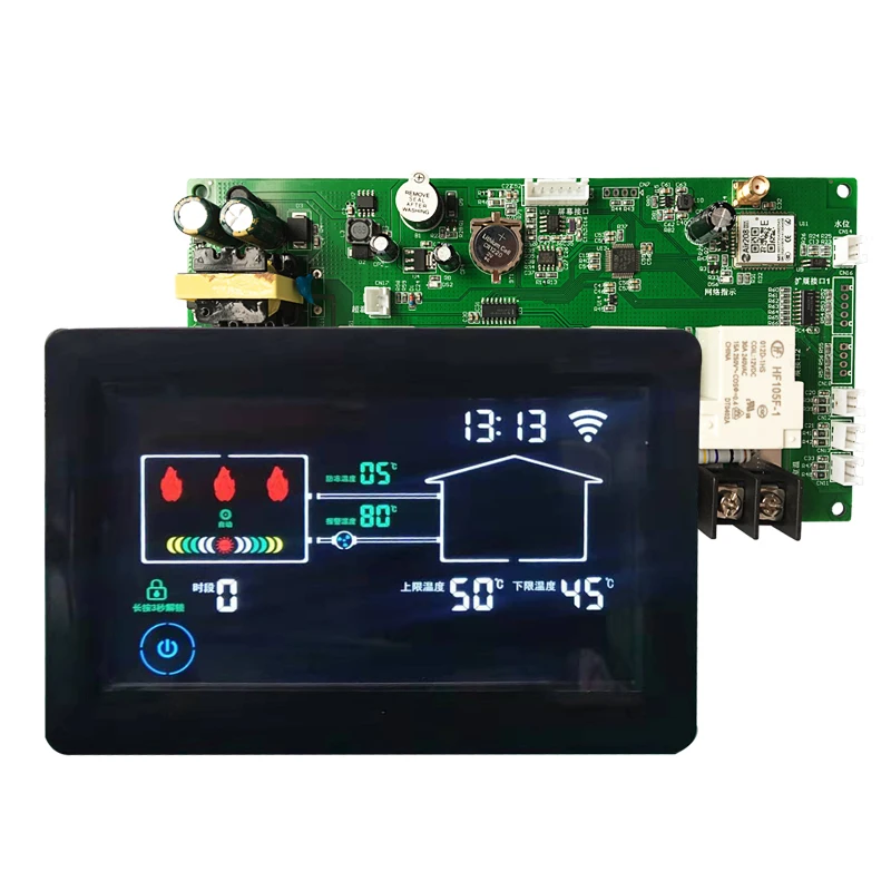 New-Touch-Screen-Electronic-Remote-Boiler-Controller-Electric-Boiler ...