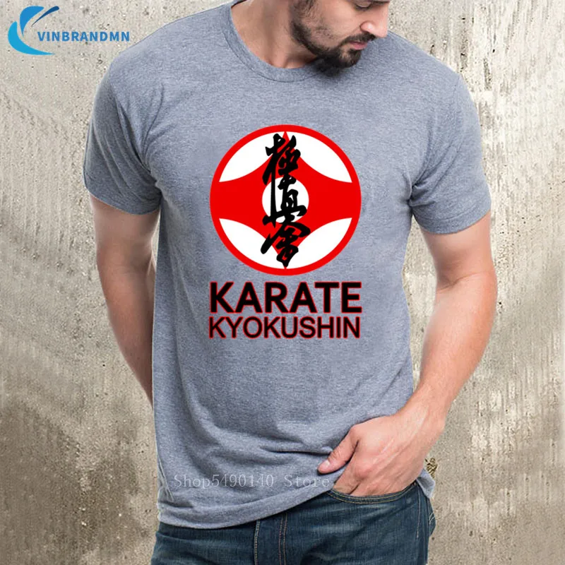 Kyokushin Karate Top Streetwear Cotton Short Sleeve T Shirt Men Homme ...