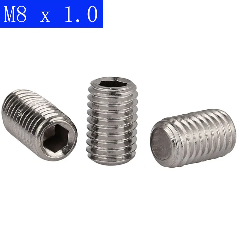 M8-x-1-0mm-8mm-FINE-PITCH-Grub-screws-socket-SET-screws-304-stainless ...