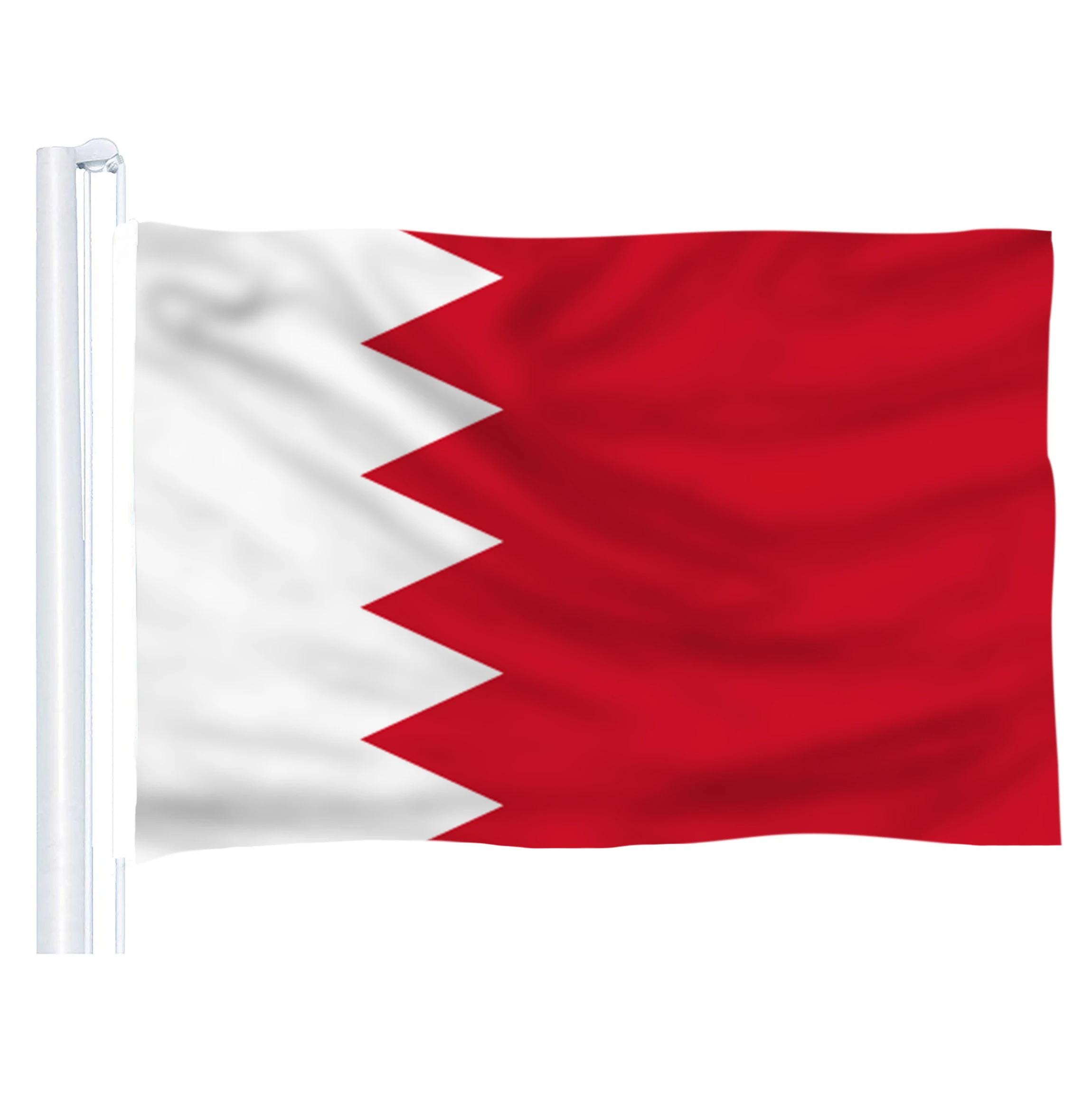 The hot sales The Bahrain Flag Polyester Flag 5*3 FT 150*90 CM National ...