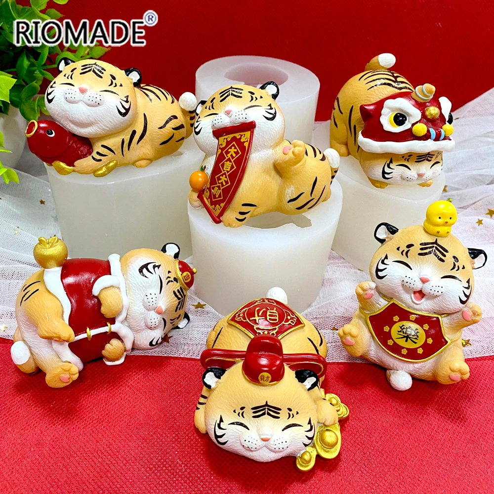 3D-Cute-Tiger-Silicone-Mold-For-Fondant-Cake-Decorating-Tools-DIY ...