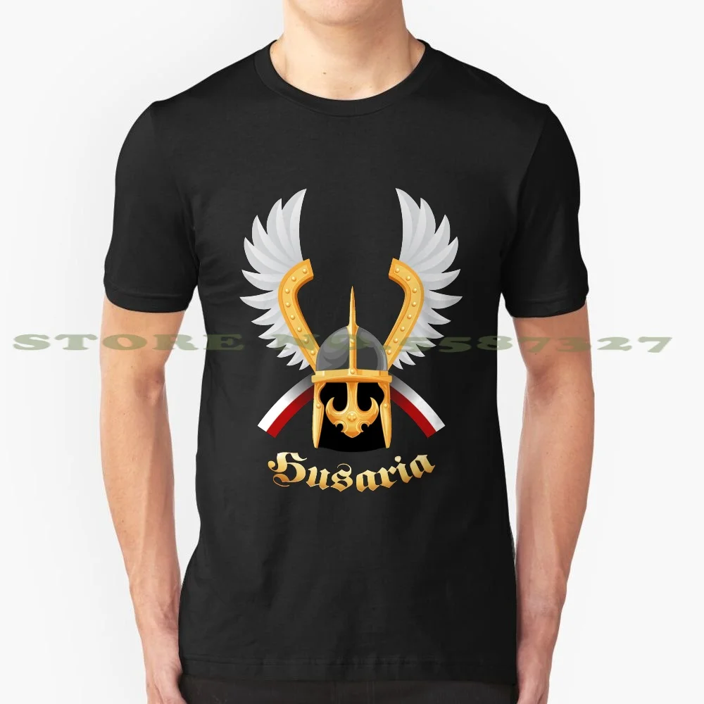 Husaria Black White Tshirt For Men Women Knight Hero Polish Nation Flag ...