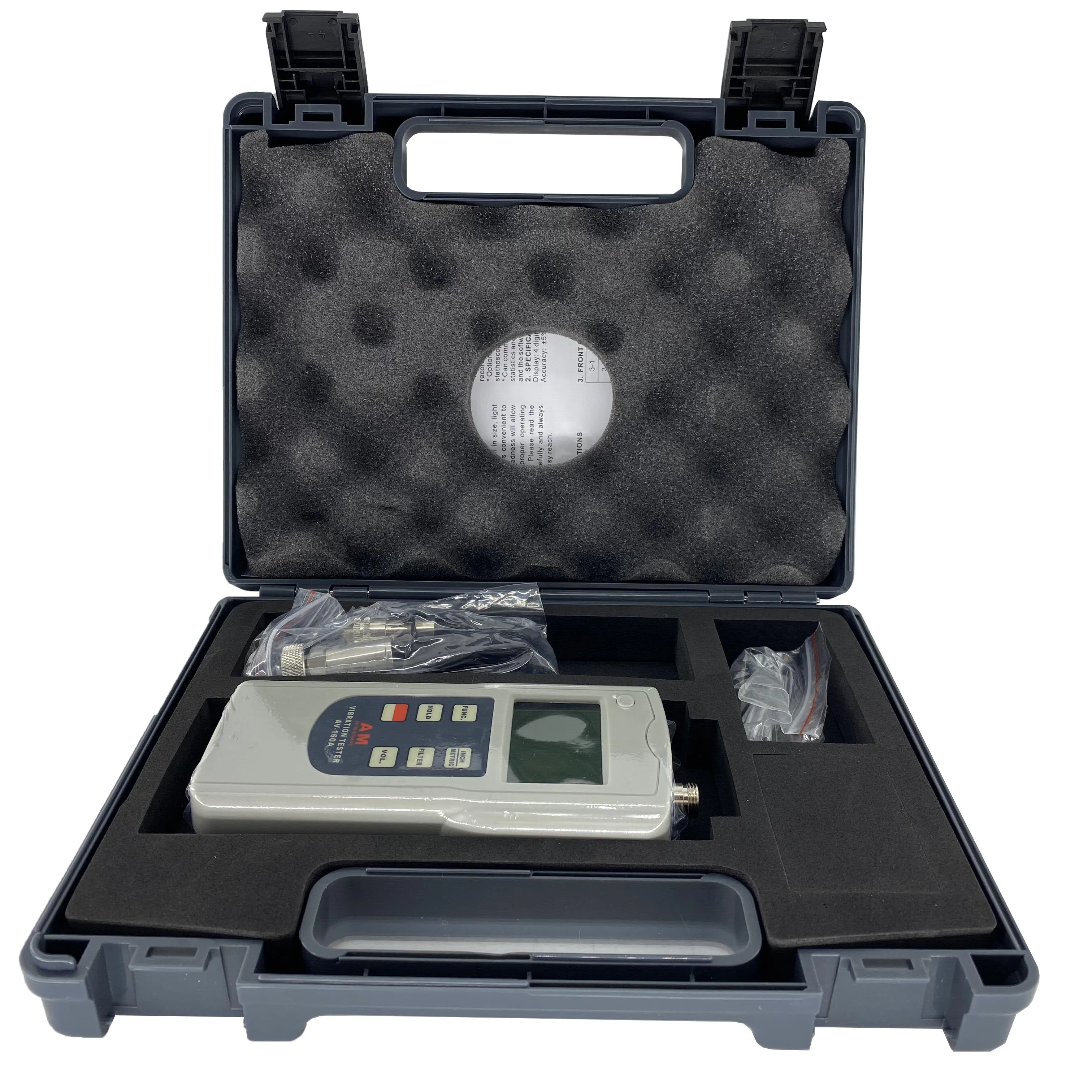 Digital Vibration Analyzer with Vibration Acceleration Velocity ...