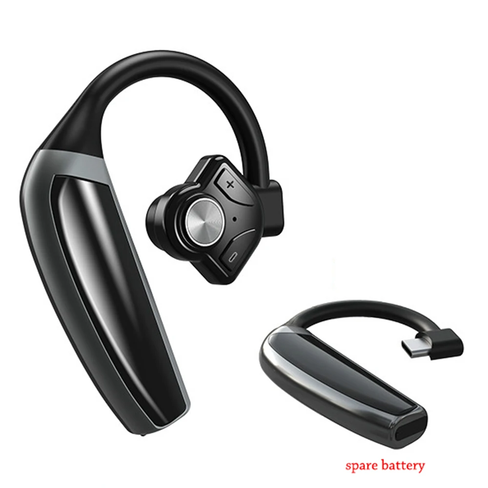 Qs1 Bluetooth5.0 Earphone Two Battery Bluetooth Earphone Hook Wireless ...