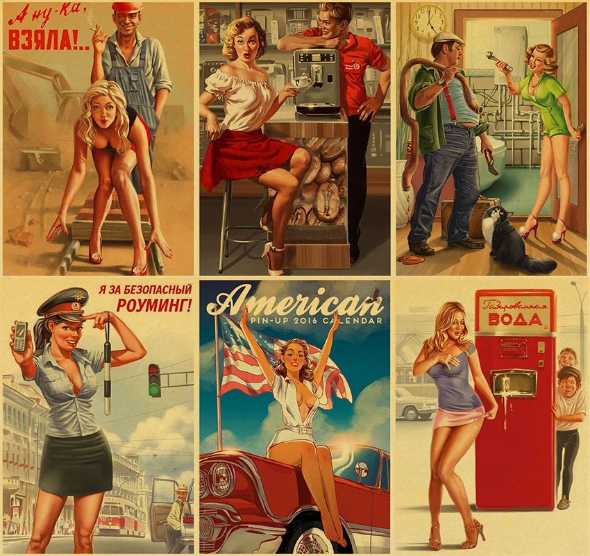 New-World-War-II-Sexy-Pin-up-Girl-Vintege-Poster-Home-Room-Wall-sticker-Kraft-Paper.jpg