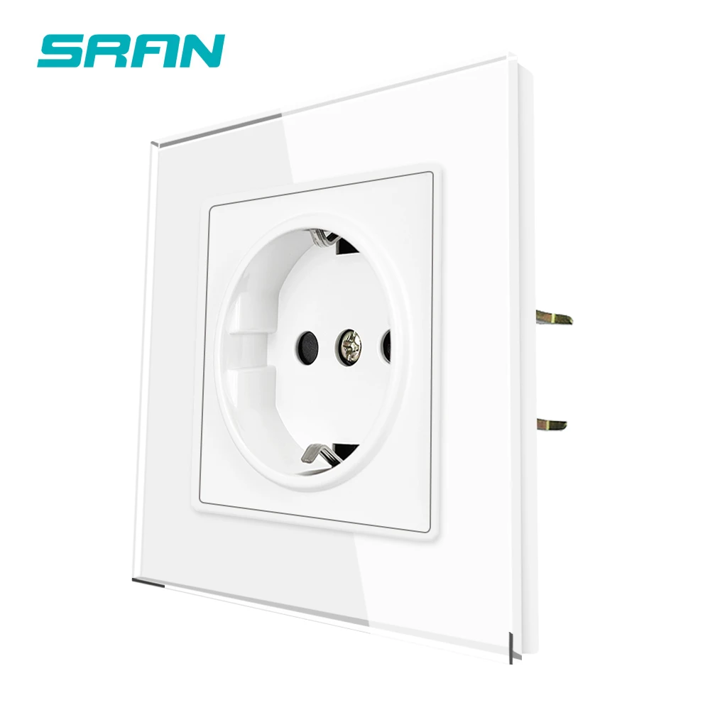 EU European Standard Wall Power Socket outlets Russia Germany Spain ...